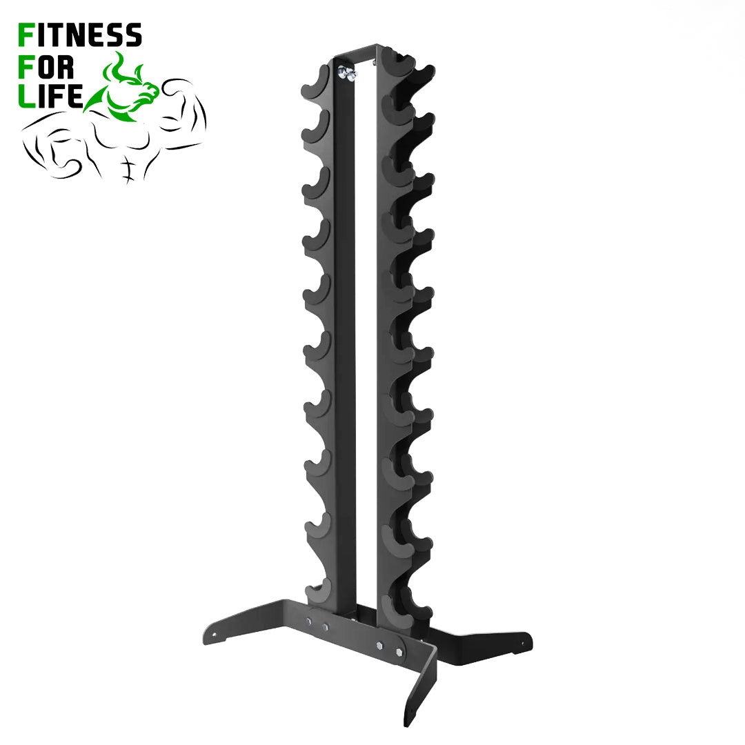 Vertical Dumbbell Rack 10 Pairs/ 20 pcs – Fitness For Life FFL