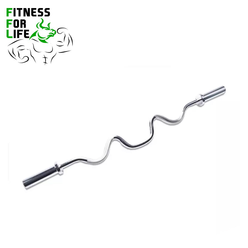 Super E-Z Curl Olympic Bar (With Bearings) – Fitness For Life FFL